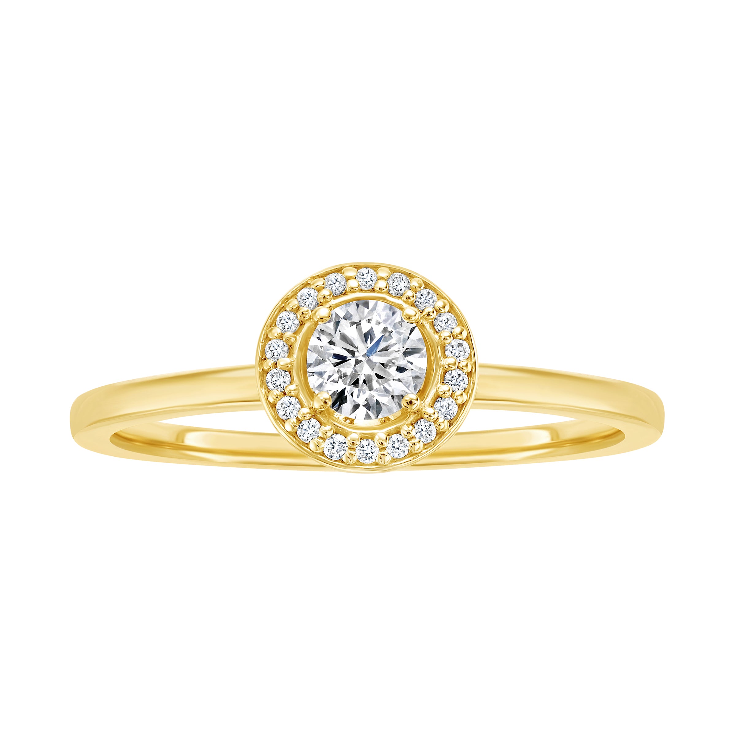 Diamond Halo Ring